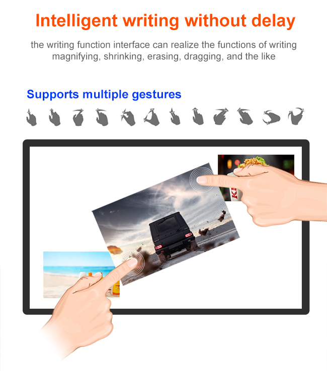 55' Interactive Drawer Touch Table with User-Friendly Applications