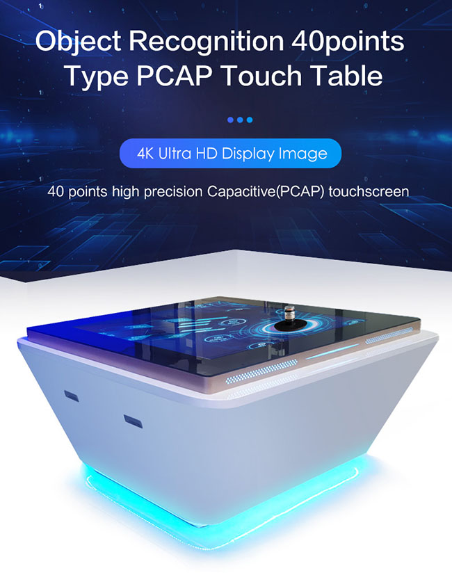 43'' / 55'' Multi-User Interactive Object Recognition Touch Table