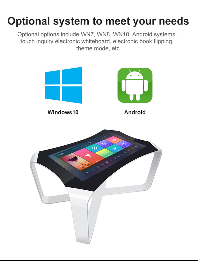 X-type Intelligent Interactive Touch Coffee Table