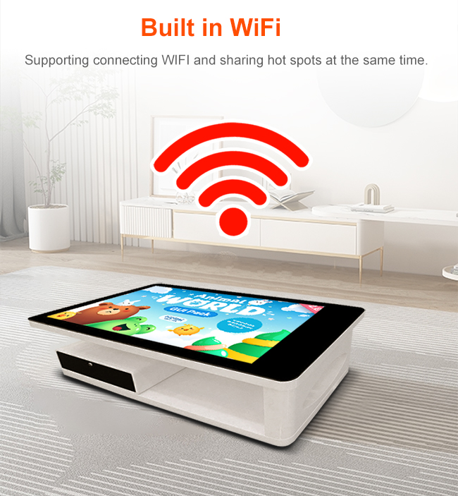 55' Interactive Drawer Touch Table with User-Friendly Applications