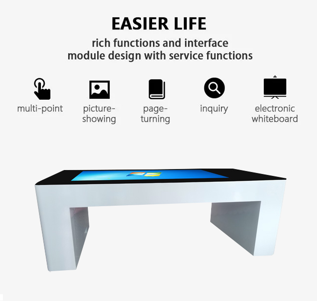 55' Smart Multi-Touch Table for Integrated system