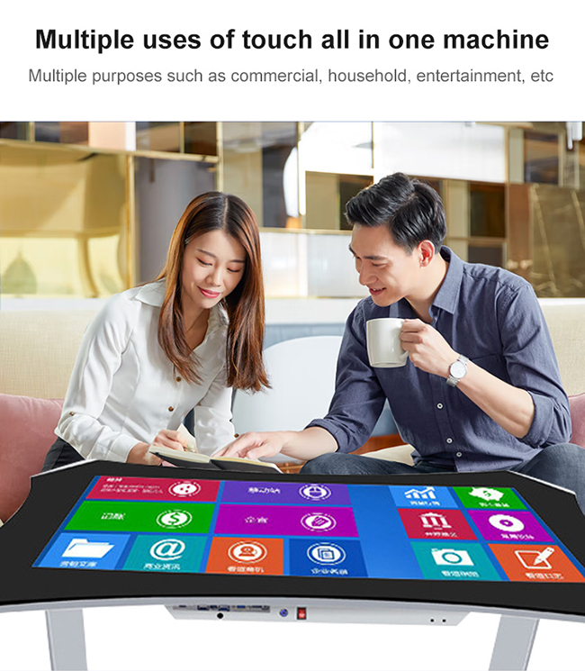 X-type Intelligent Interactive Touch Coffee Table