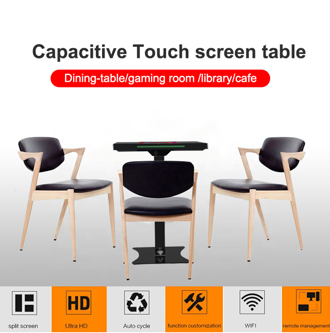 21.5 inch interactive touch screen restaurant table