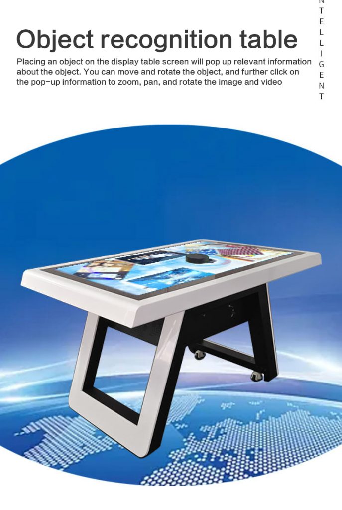 43 Inch Intelligent Object Recognition Touch Screen Table