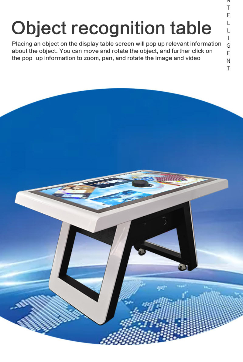 43 Inch Intelligent Object Recognition Touch Screen Table