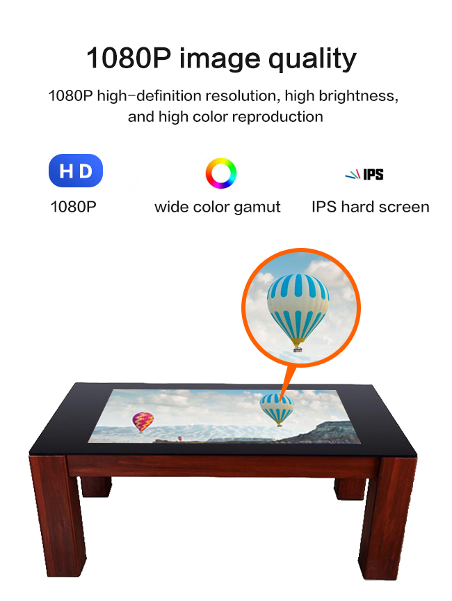 43 inch Interactive Smart Touch Coffee Table all-in-one machine