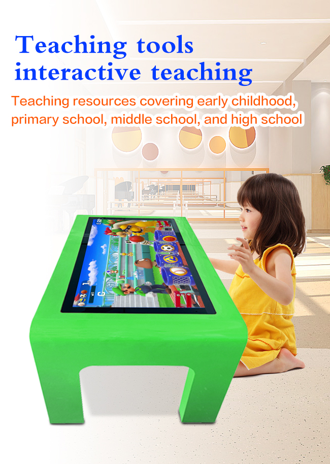 43 inch China factory interactive multi smart touch chidren's coffee table