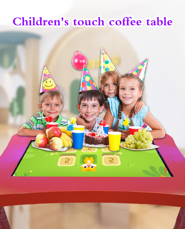 43 inch 10 points capacitive children's touch coffee table
