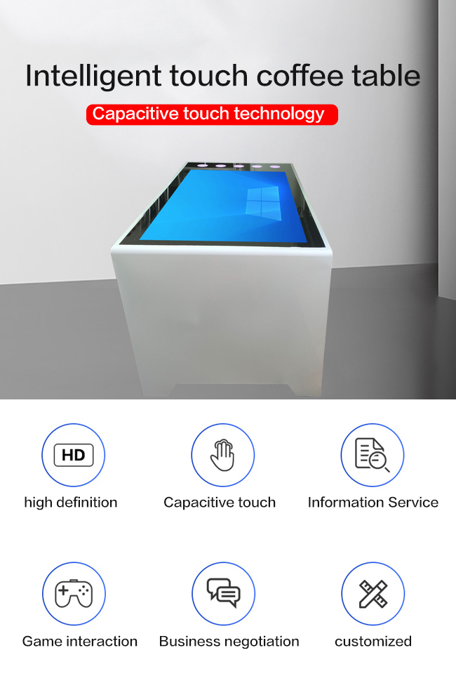 New Model 55 Inch Windows intelligent touch Coffee Table