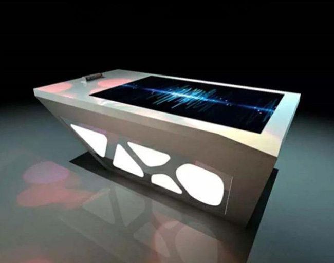 55 inch Digital Signage and Display intelligent touch coffee table