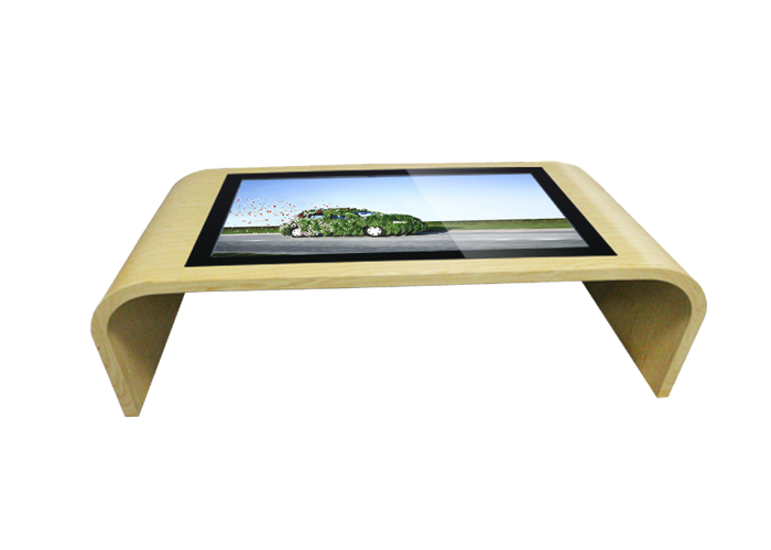 43 inch capacitive touch technology digital touch coffee table