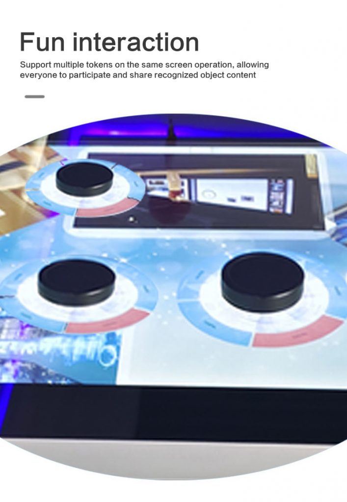 43 Inch Intelligent Object Recognition Touch Screen Table