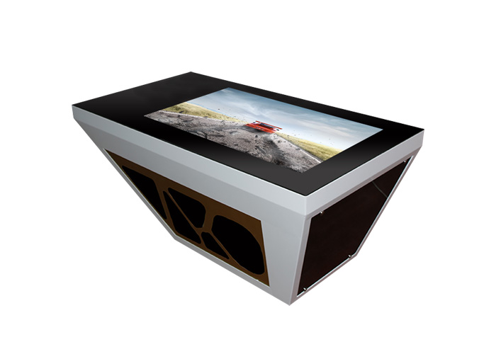 43 inch touch interactive kiosk intelligent coffee table