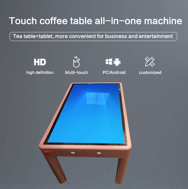 55 inch Wholesale Monitors Touch Screen Coffee Table all-in-one machine