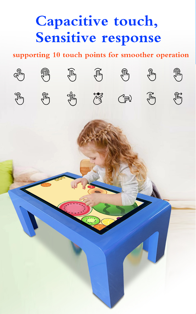 43 inch Smart Android Interactive touch the children's coffee table