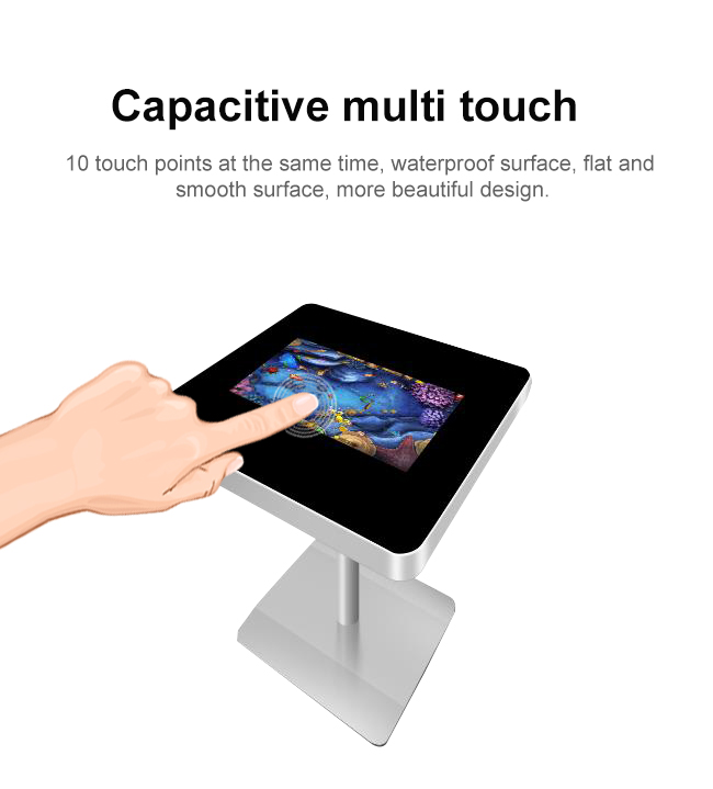 21.5 inch Android touch coffee table interactive table for meeting room