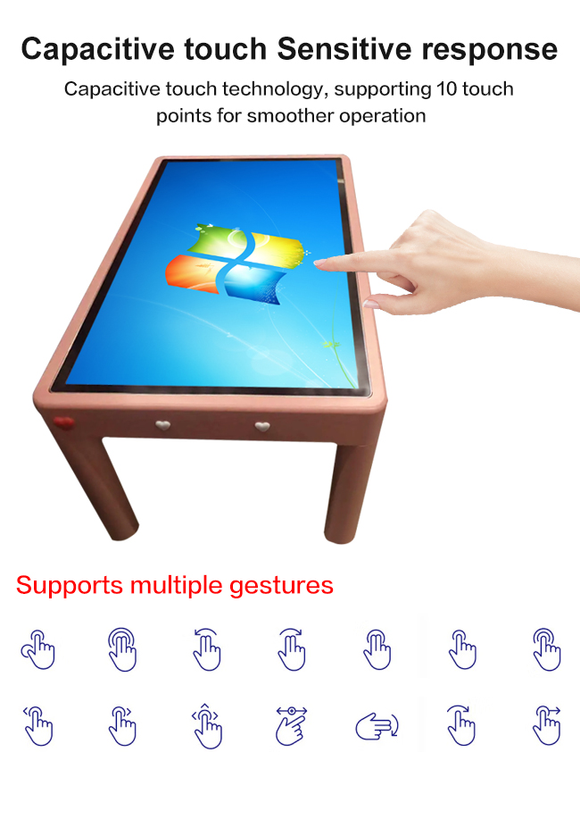 55 inch Wholesale Monitors Touch Screen Coffee Table all-in-one machine