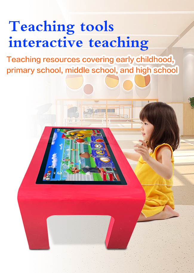 43 inch Wifi android system touch chidren's coffee table for kids